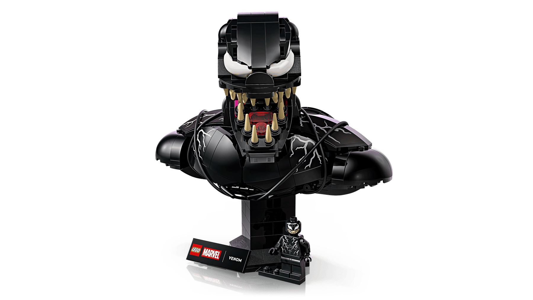LEGO Marvel 76356 Venom Bust onthuld - gruwelen vanaf juli ...