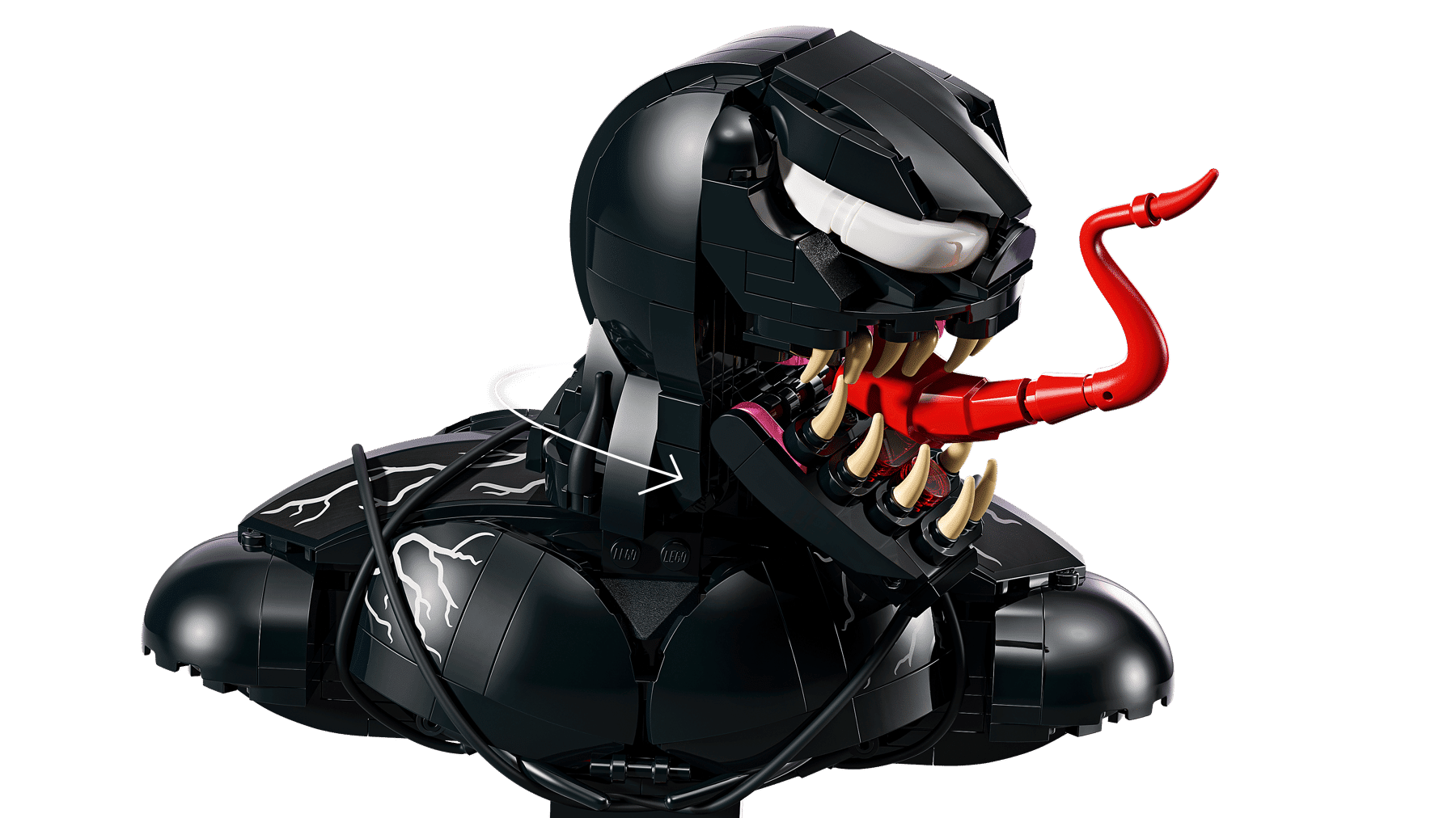 LEGO Marvel 76356 Venom Bust onthuld - gruwelen vanaf juli ...